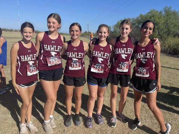 Eighth Grade Girls Cross Country | Hawley Independent School District